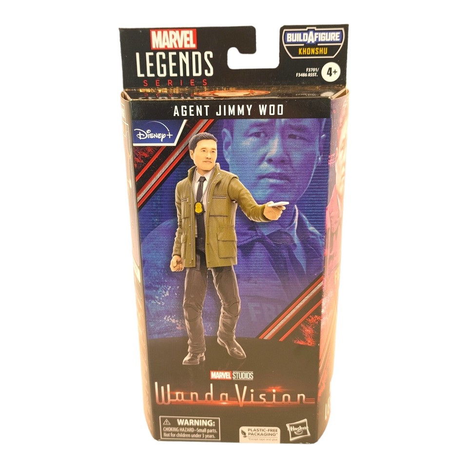Marvel Legends Series MCU Disney + WandaVision Agent Jimmy Woo FBI ...