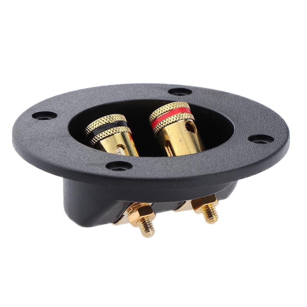 Terminal Round Spring Cup Connector Subwoofer Enclosure | eBay