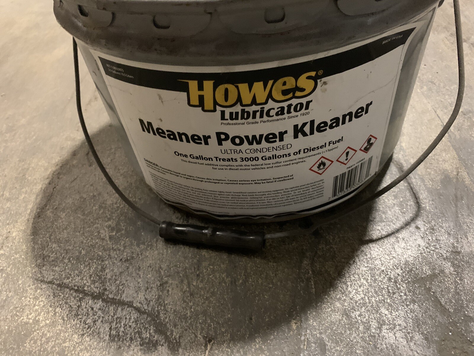 HOWES LUBRICATOR DIESEL Treat Meaner Power Cleaner Fuel Conditioner 2.5 ...