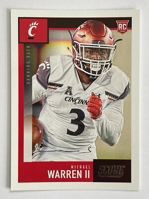2020 Panini Score Cincinnati Michael Warren II Rookie RC #389 | eBay