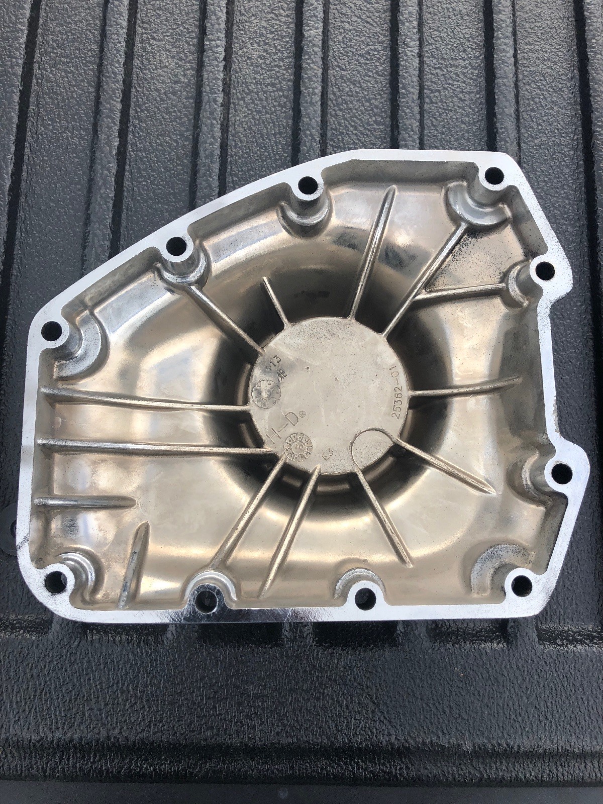 HARLEY-DAVIDSON MOTORCYCLE PART #25362-01 TWIN CAM COVER Wrinkle Black ...