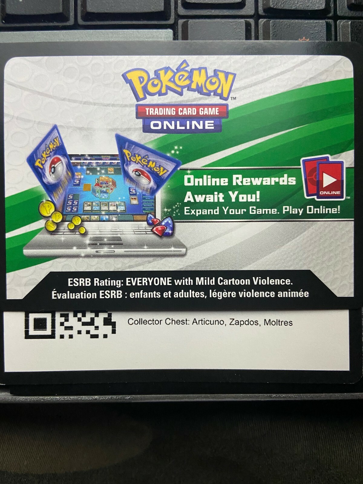 Pokemon 2018 Fall Collector Chest TCGO Online Code - Articuno, Zapdos ...