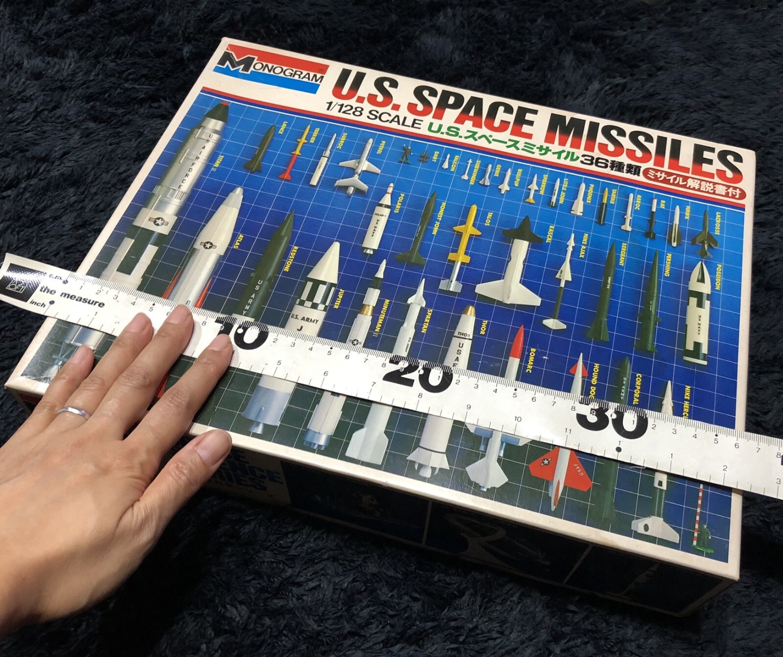 US SPACE MISSILES 1/128 MODEL KIT MONOGRAM VINTAGE | eBay