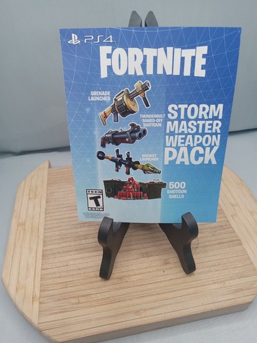 Fortnite Ps4 Storm Master Weapon Pack Code UNUSED Will Be Shipped. Free ...