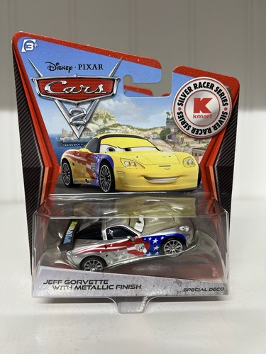 DISNEY PIXAR CARS 2 JEFF GORVETTE WITH METALLIC FINISH KMART EXCLUSIVE ...