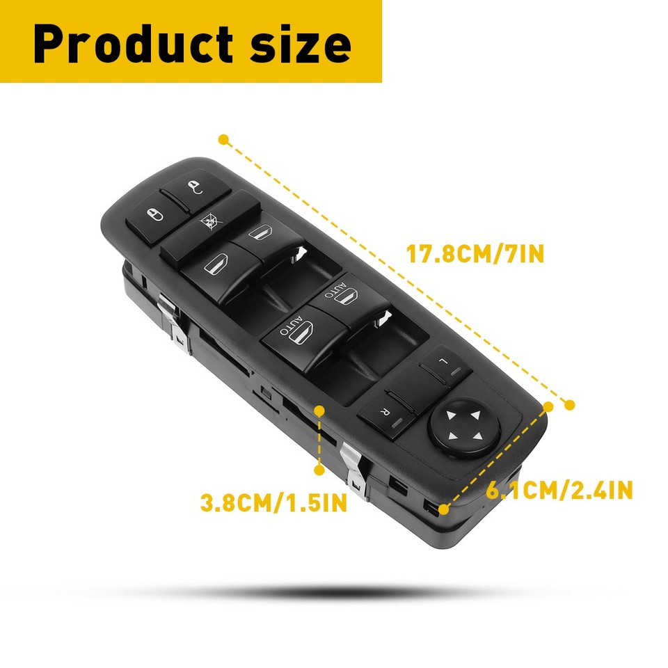 Fit Cherokee Jeep Grand Dodge Car Power Window Master Control Switch ...