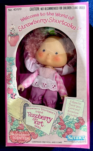 🍓Vintage (1980) Strawberry Shortcake Raspberry Tart Doll W/Comb NEW | eBay