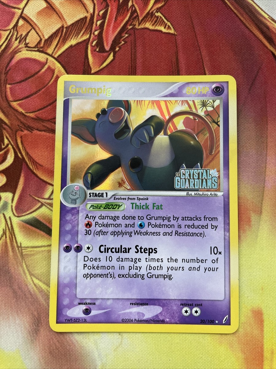 Grumpig Pokemon Card