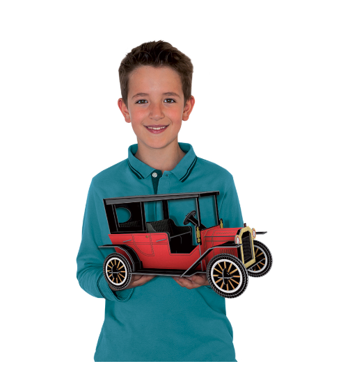 NEW Build Your Own 3D Model Automobile Car Ford Model T Learn Book and ...