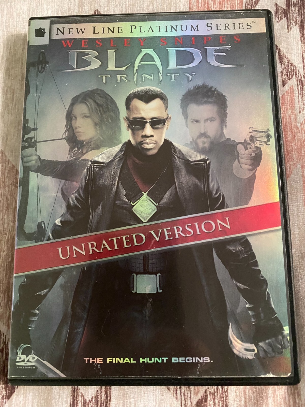 Blade: Trinity (DVD, 2004) Unrated version. Wesley Snipes 794043781926 ...