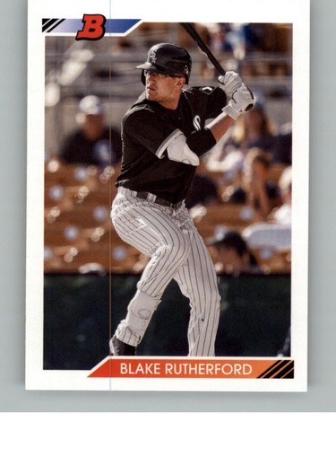 2020 Bowman Heritage Blake Rutherford BHP-13 Chicago White Sox ...