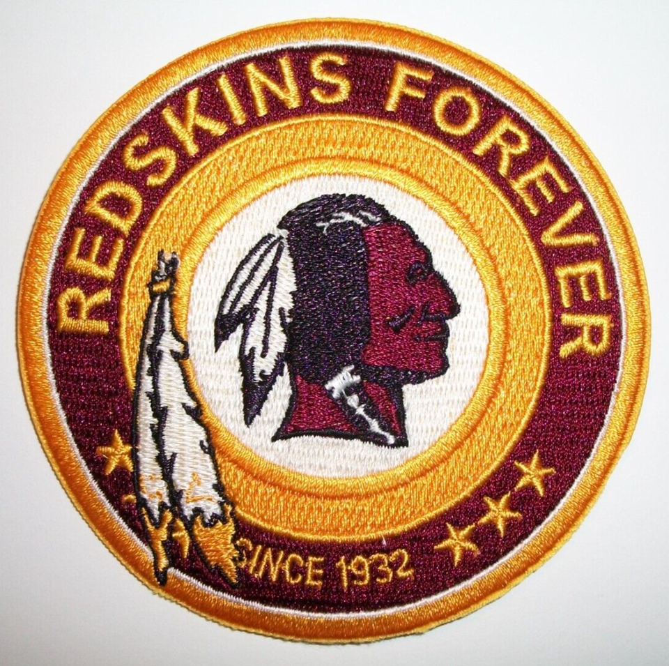 Redskins Forever~Since 1932~Embroidered PATCH~3 1/2" Across~Iron or Sew ...