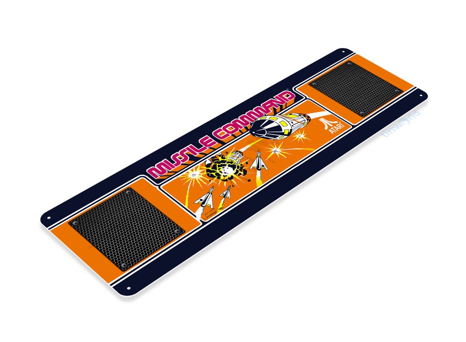 TIN SIGN Missile Command Arcade, 80's, Retro, Console, Marquee, Game ...