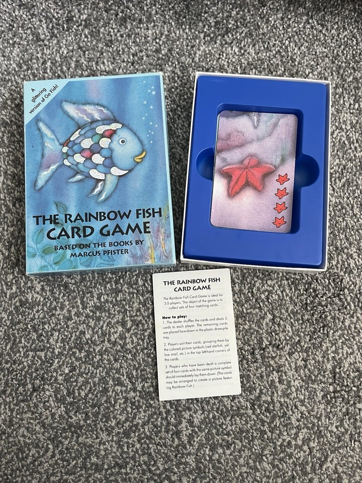 The Rainbow Fish Card Game | eBay UK
