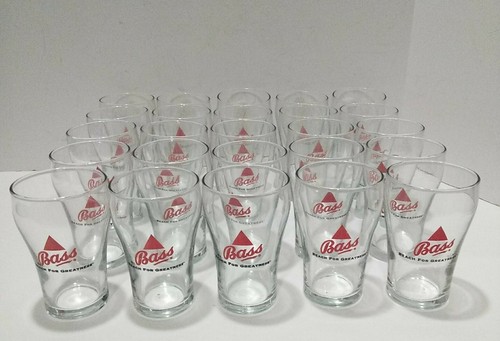 Bass Ale "Reach For Greatness" 6oz Pub Sampler Glasses - Set of 25 | eBay