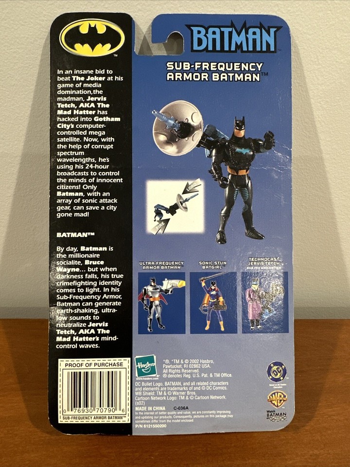 Batman - Sub-Frequency Armor Batman - Spectrum Of The Bat Action Figure ...