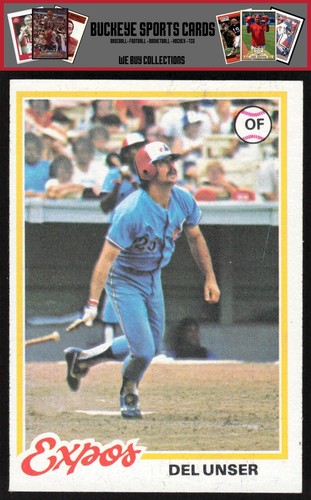 1978 Topps Del Unser #348 | eBay