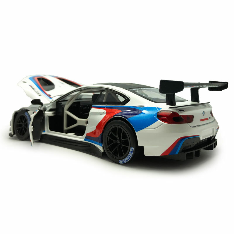 1/24 BMW M6 GT3 Model Car Diecast Toy Cars Children’s Vehicles with ...