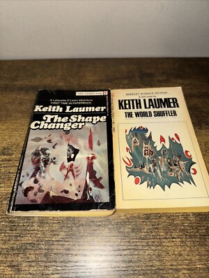 Keith Laumer lot of 2 Sci-FI paperback books Lafayette O'Leary Series ...