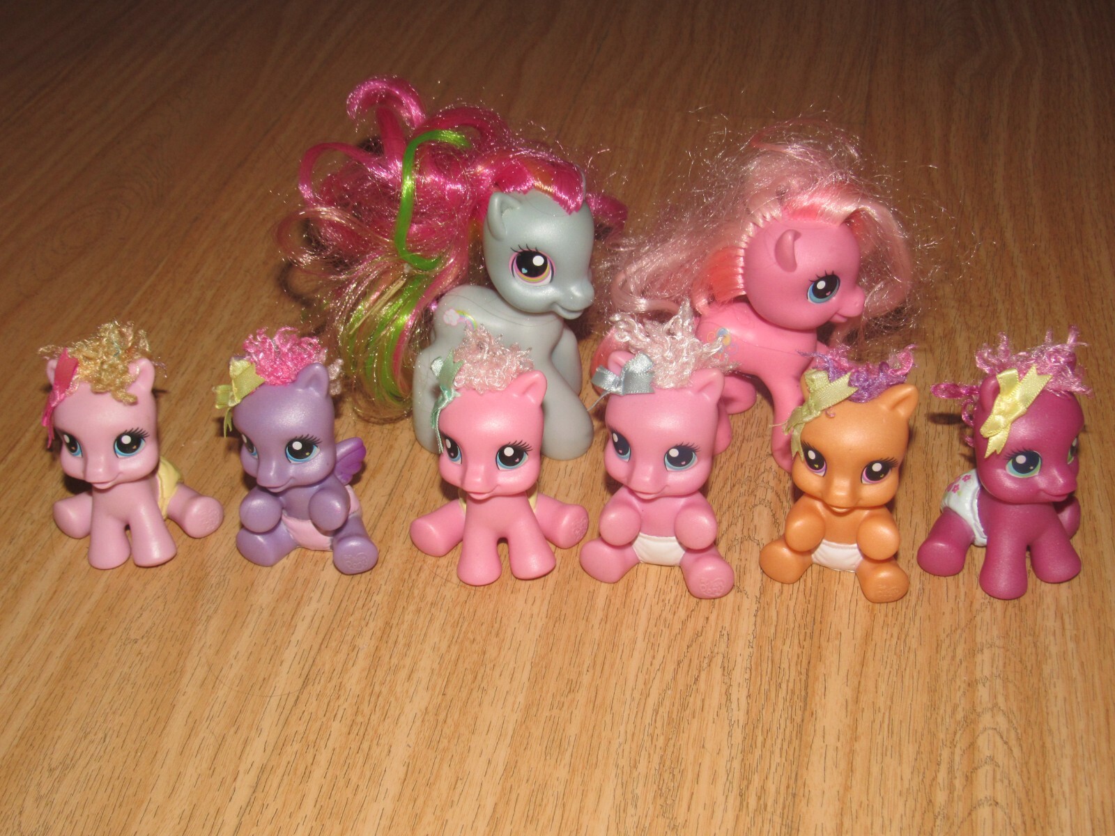 My Little Pony Generation 3.5 Newborn Babies and Rainbow Dash Pinkie ...