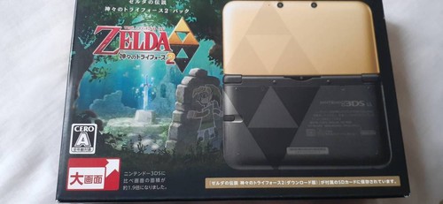 Nintendo 3DS LL Console The Legend of Zelda Triforce of the Gods New ...
