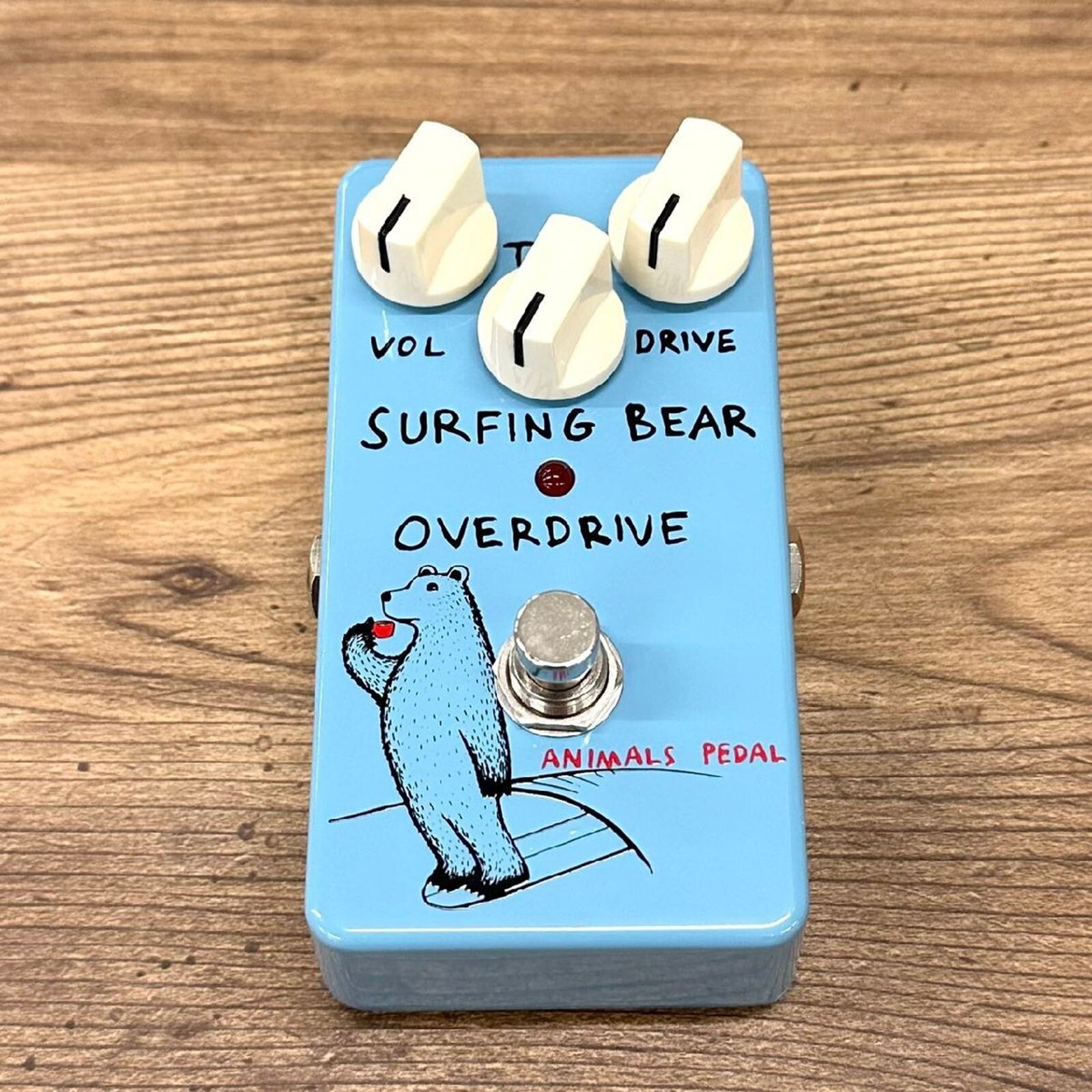 ANIMALS PEDAL SURFING BEAR OVERDRIVE Guitar Effect Pedal | eBay