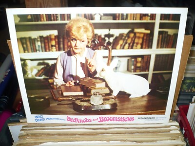 BEDKNOBS AND BROOMSTICKS, orig Disney LC [Angela Lansbury scolds rabbit ...