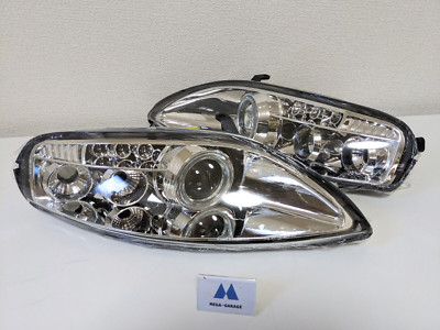 For Toyota Lexus Soarer 3# series SC300 Chrome Projector Headlights L/R ...