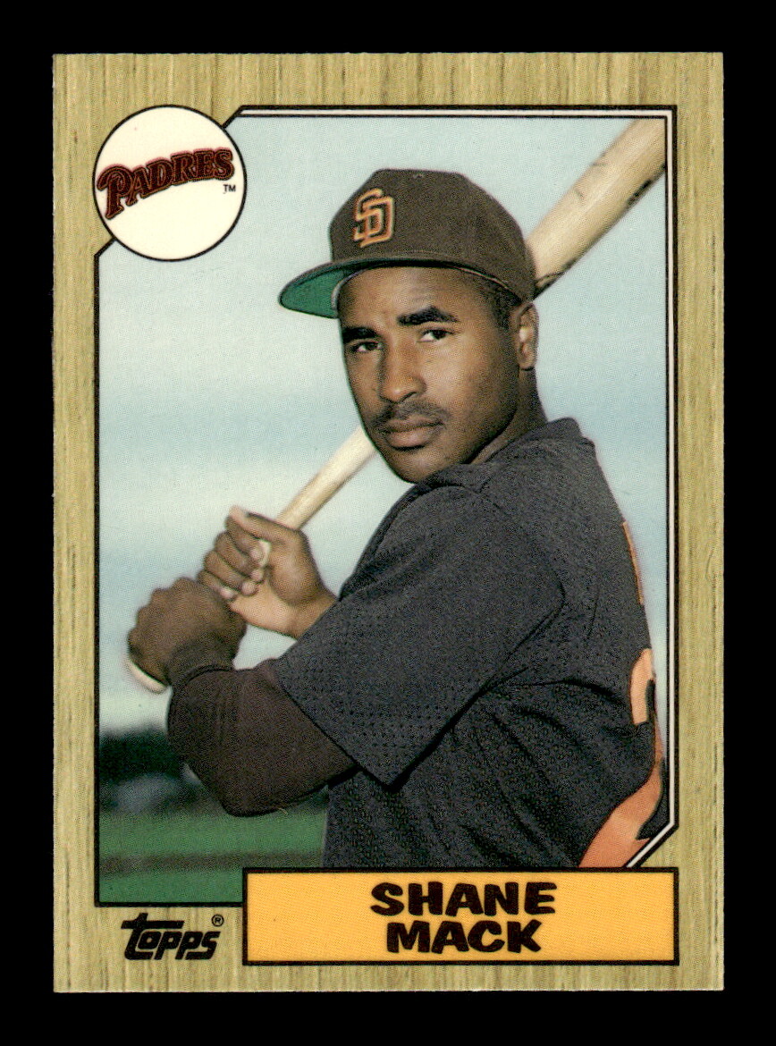 1987 Topps Traded Limited Edition (Tiffany) #69T Shane Mack | eBay