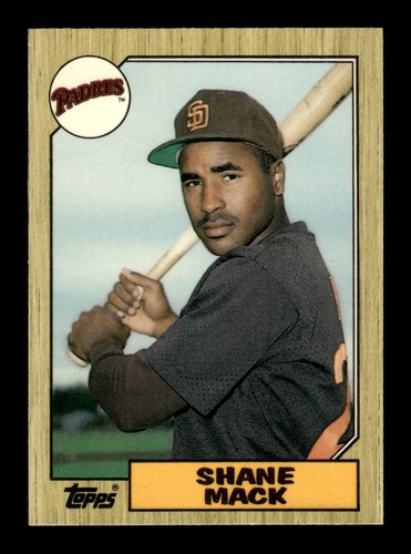 1987 Topps Traded Limited Edition (Tiffany) #69T Shane Mack | eBay