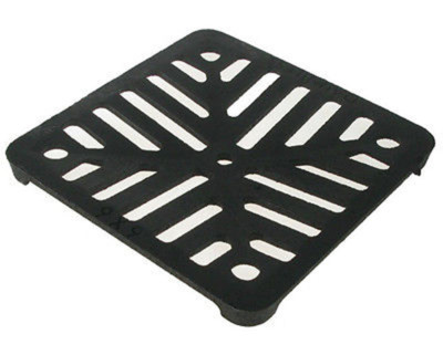 Square 6" (150mm) Cast Iron Heavy Duty Gully Grid Drain Cover Grate ...