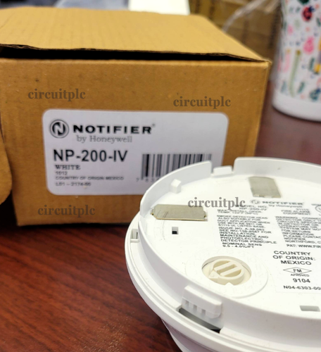 NOTIFIER NP-200-IV PHOTOELECTRIC SMOKE DETECTOR "WHITE" | eBay