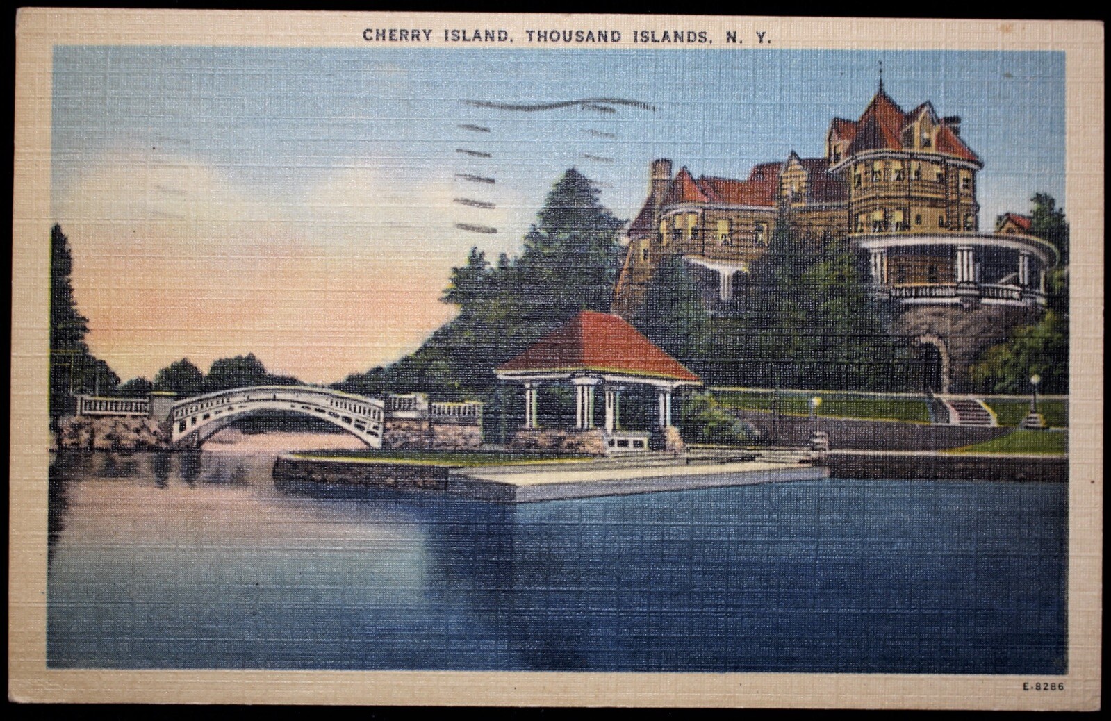 1948 CHERRY ISLAND, THOUSAND ISLANDS, New York - J.H. Dawes Estate ...