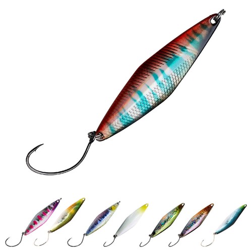 Illex Tricoroll Spoon Indicator Artificial Lure Trout Pike Asp Zander ...