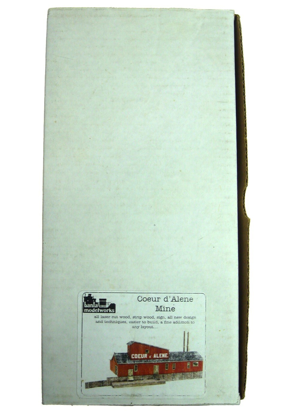 HO Scale Banta Model Works Coeur d' Alene Co. Gold Mine Building Laser ...