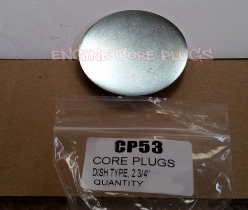 2 3/4" Dish type core plug | Freeze plug | Expansion | Frost | Welch ...
