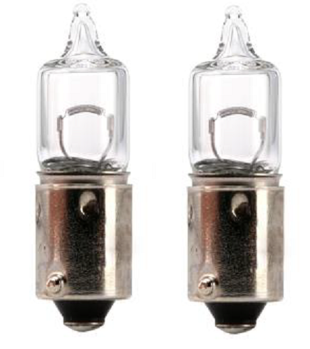 2 Pack H10W Halogen Lamp Bulb 64113, 12 Volt 10 Watt BA9s, VOSLA Made ...