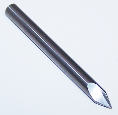 60 DEGREE 1/4" (.250") CARBIDE CHAMFER AND SPOTTING DRILL DESTINY TOOL ...