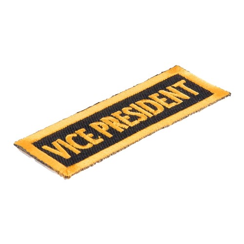 Vice President Yellow Patch, Club Rank Patches | eBay