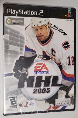 Sony Playstation 2 PS2 EA Sports 2005 NHL Hockey Factory Sealed ...