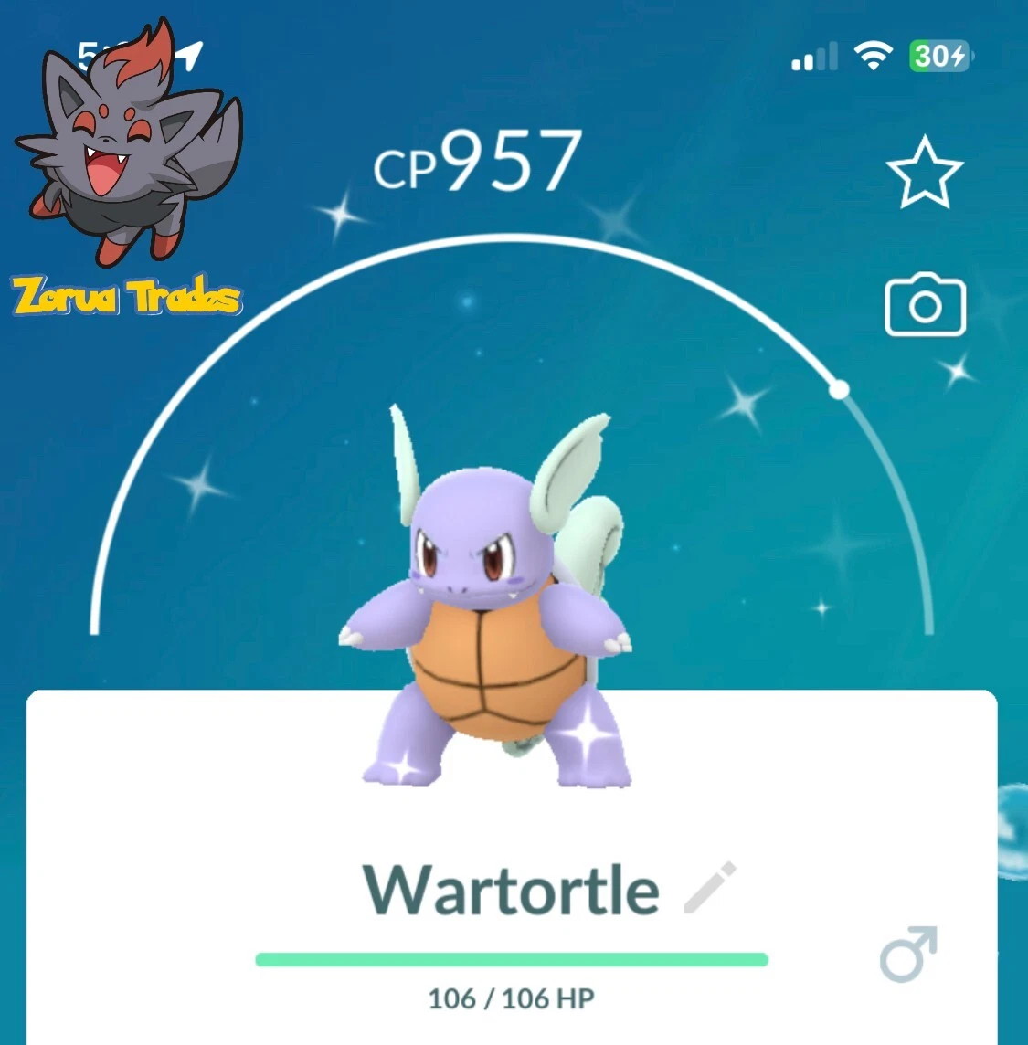 Shiny Wartortle