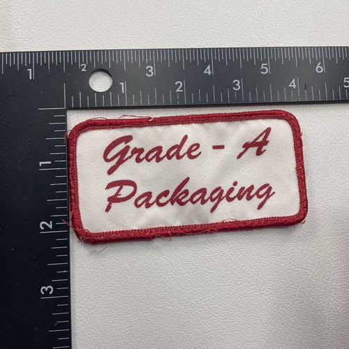 GRADE A PACKAGING Advertising Patch O23I | eBay
