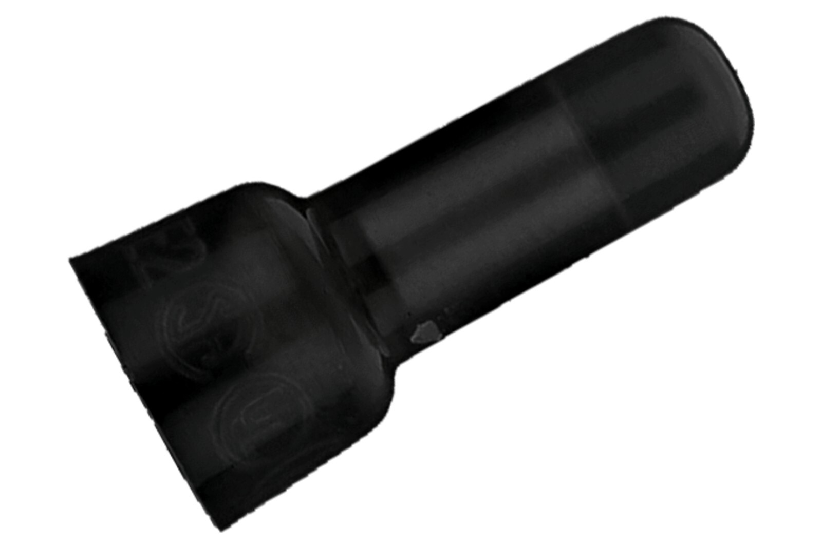 100 Pack 16-14 Gauge Crimp Cap Bell Closed End Top Wire Connector Nylon ...