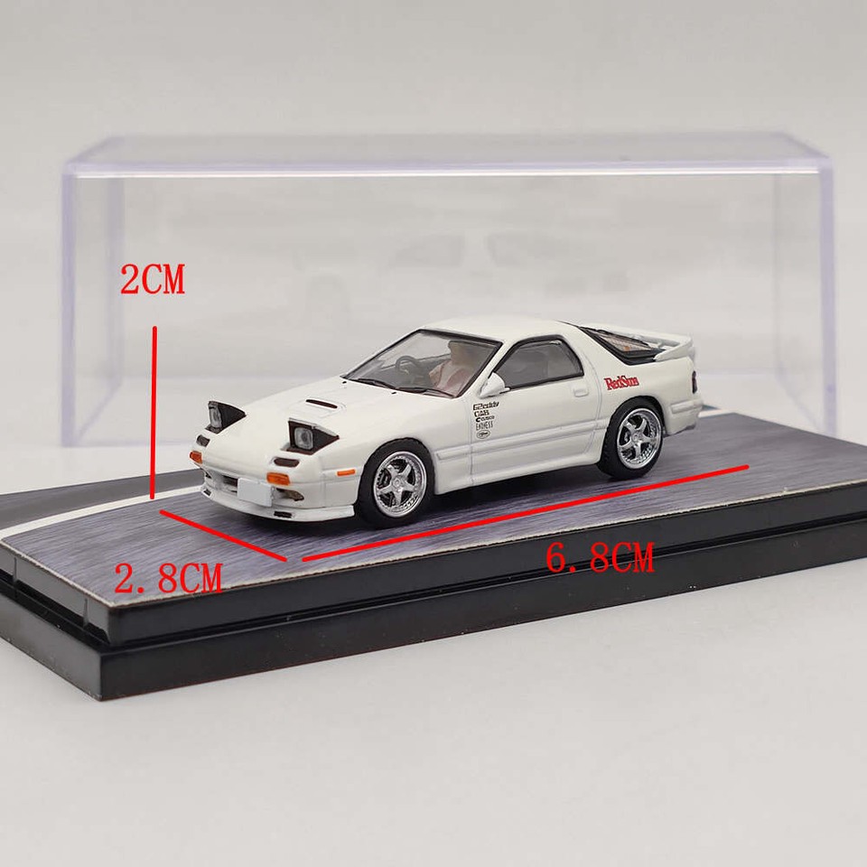 Hobby Japan 1:64 Mazda RX-7 (FC3S) RedSuns Initial D Open Headlights ...