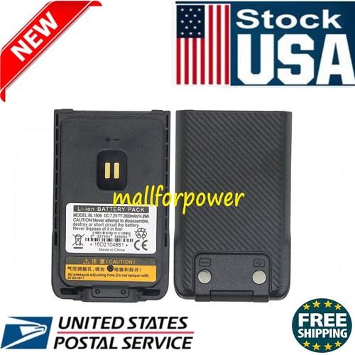 BL1506 BL2018 Battery For Hytera Radios BD500 BD505 BD555 BD502i BD552i ...
