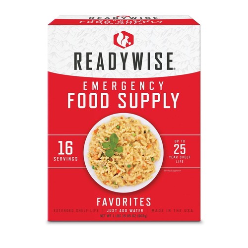 Emergency Food Supply, 16 Servings, Camping Meal, Fast & Easy ...