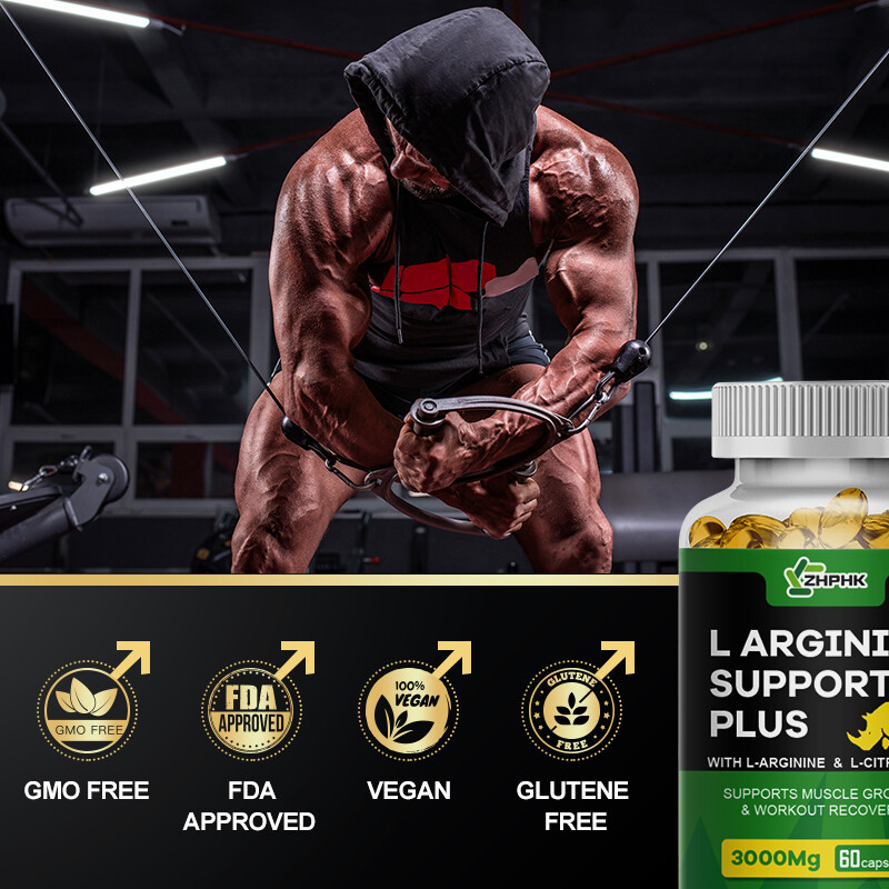 3Pack L-Arginine 3000mg Workout Heart Support L-Citruline Muscle growth ...