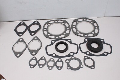 Nos Winderosa 711150 Full Gasket Kit W/ (2) Oil Seals For Kawasaki 440 ...