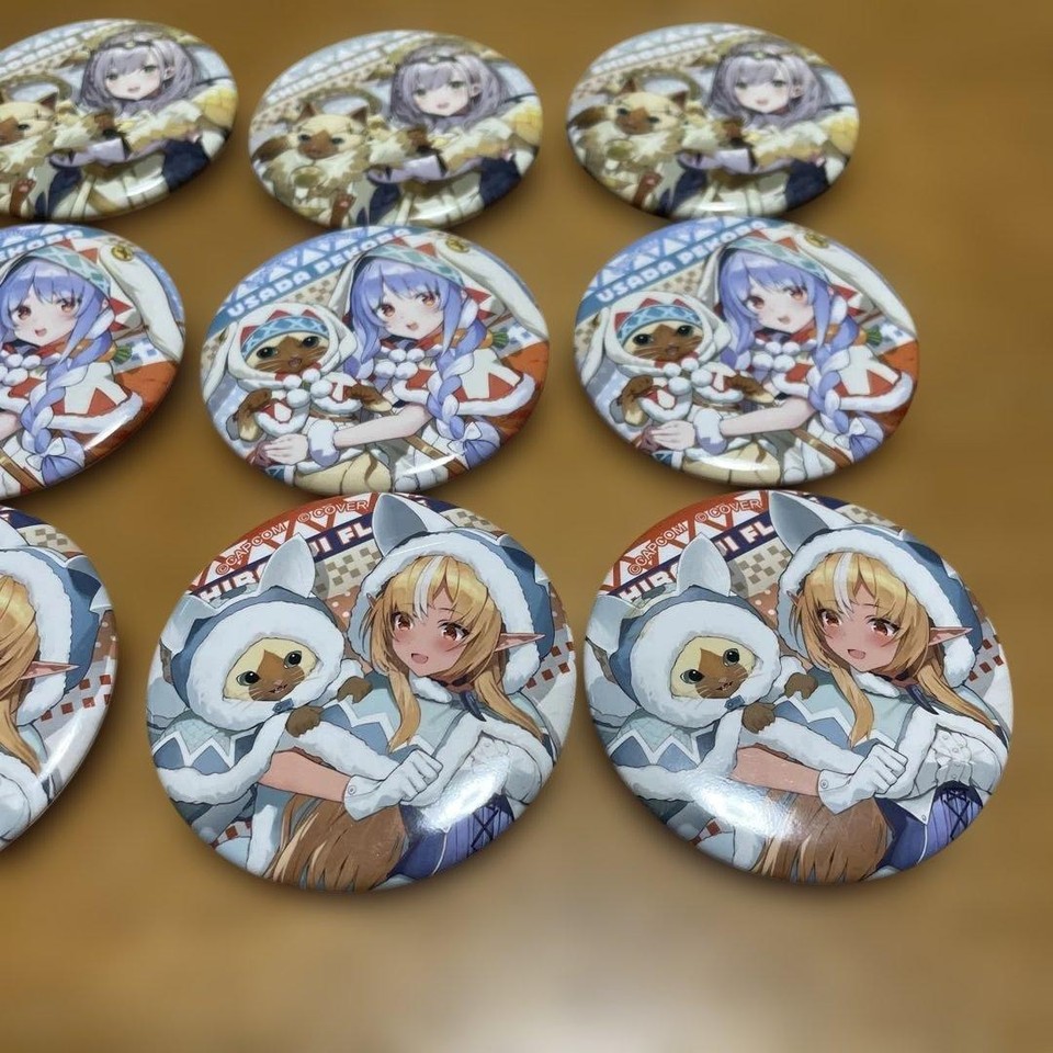 Monster Hunter Hololive 3Rd Generation Trading Can Badge Shirogane Noel ...