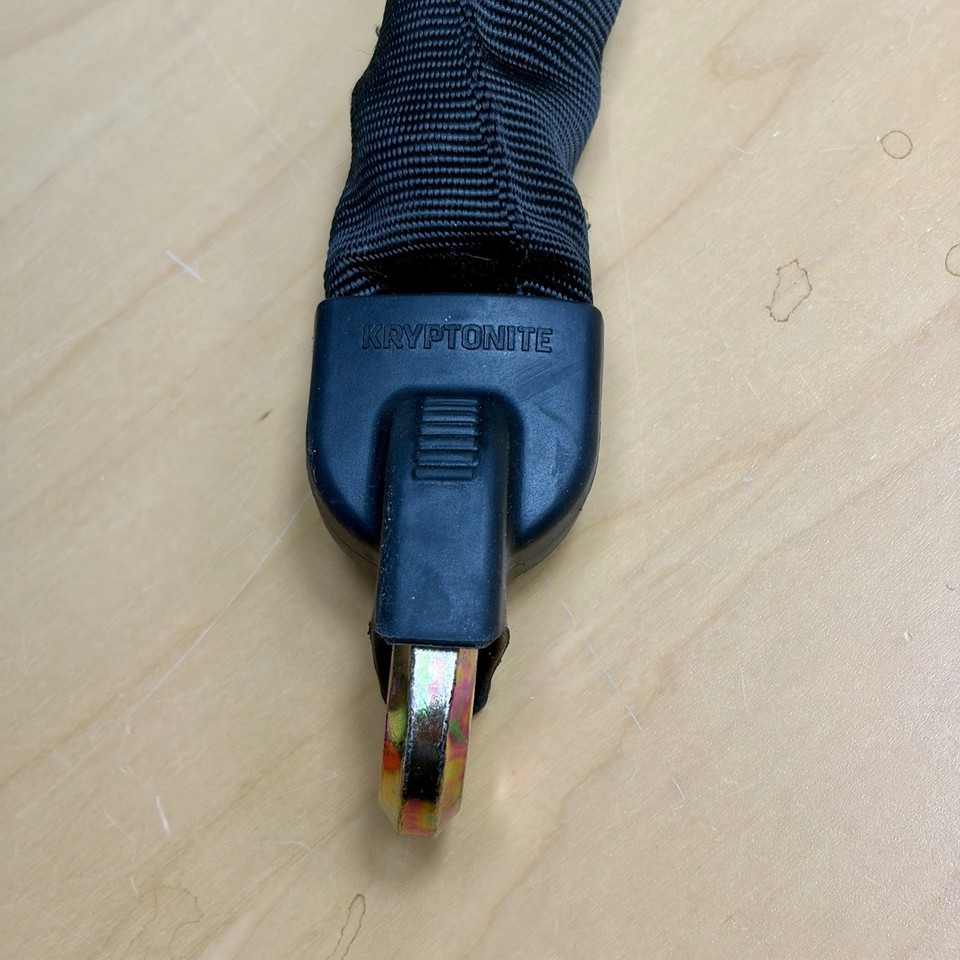 Kryptonite 1090 Evolution Series 4 Chain Bike Lock 10mm x 90cm 3 Ft 3 ...